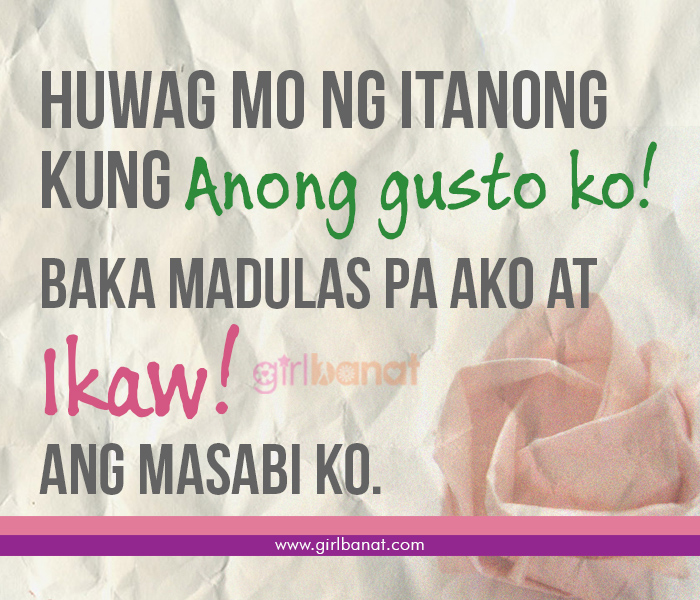 Hugot Lines Para Kay Crush Hugot Lines Para Kay Crush